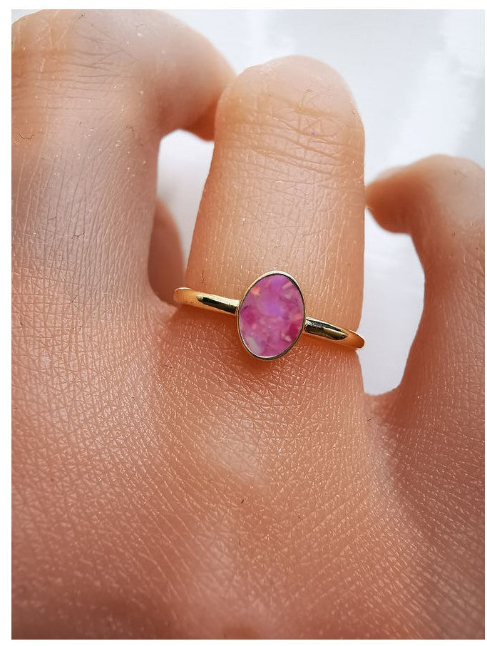 GOLD Oval Ring – Kore Rings